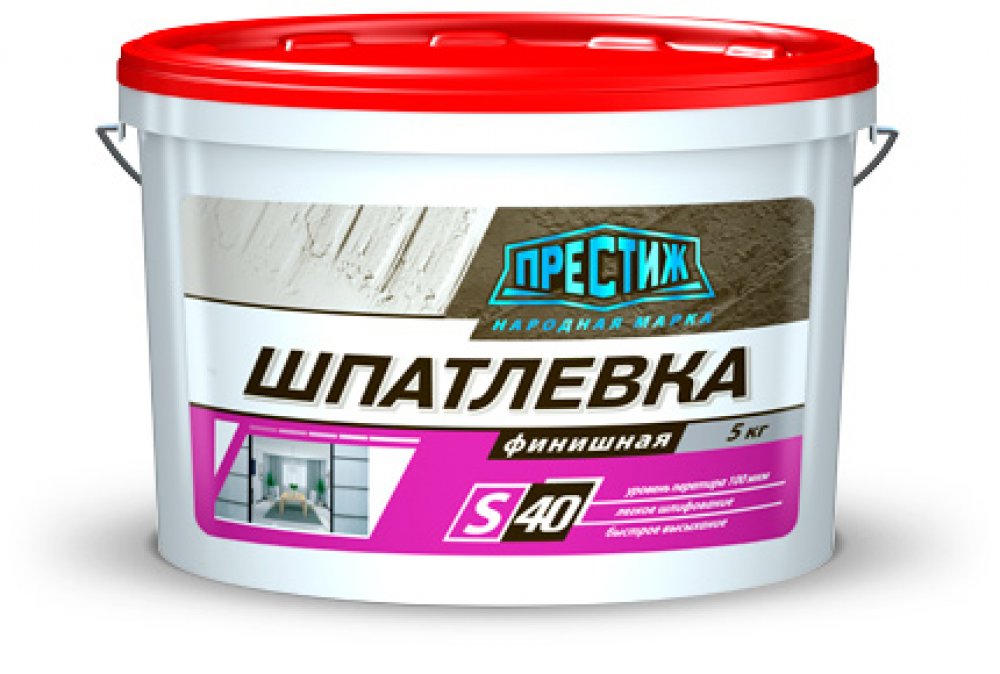 Шпатлевка акриловая Финишная 1,5 Престиж (8) - Интернет-магазин Рудых